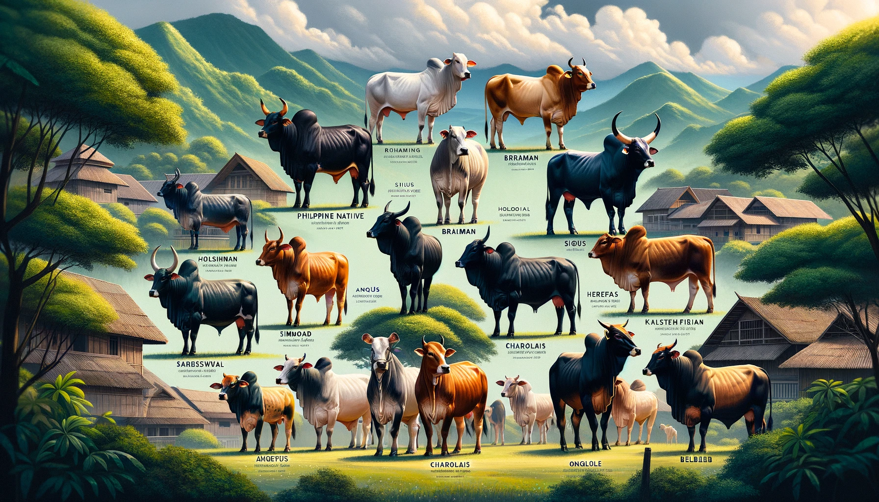 Overview of the Top 10 Cattle Breeds in the Philippines and Their Key ...